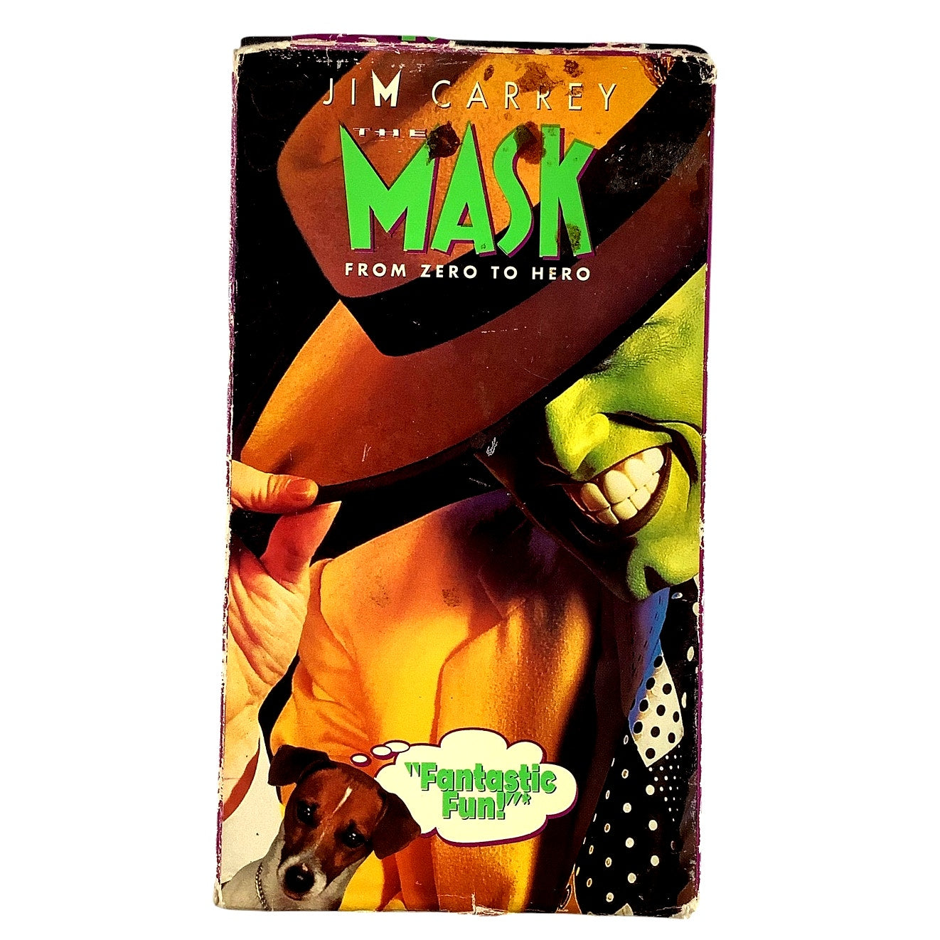 The Mask [1995 VHS] PG-13 101 Minutes - Jim Carrey, Peter Riegert, Pet ...